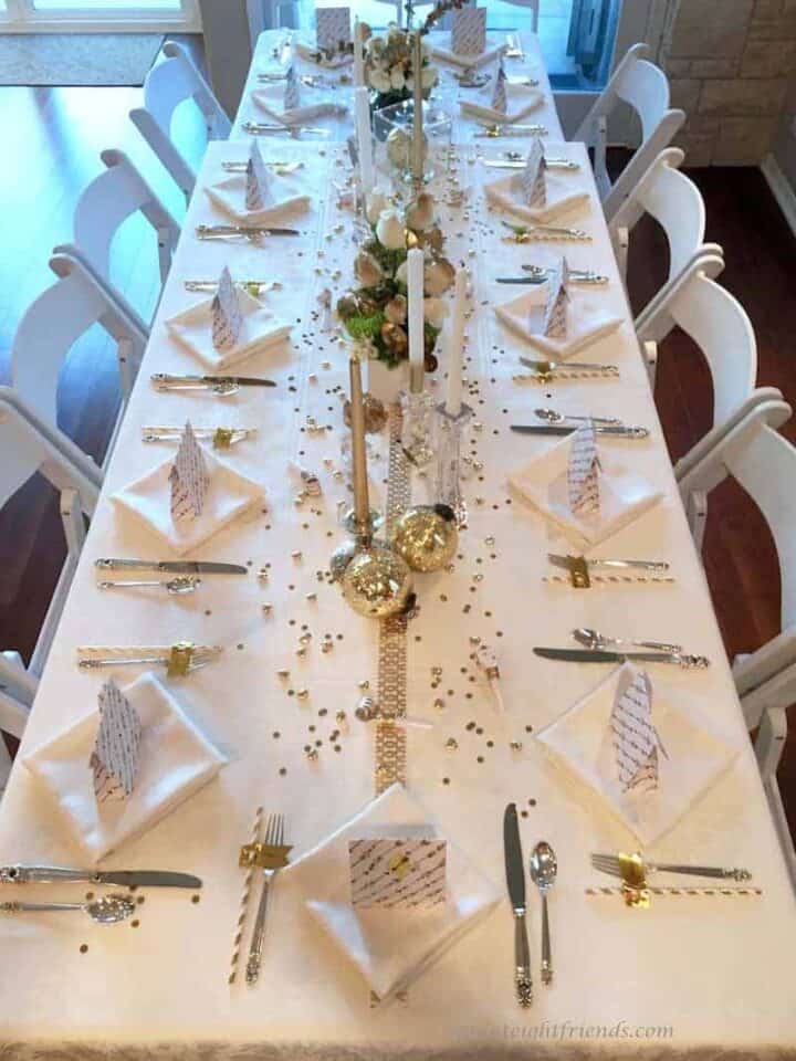 Gold and White...a Birthday Night! - Great Eight Friends