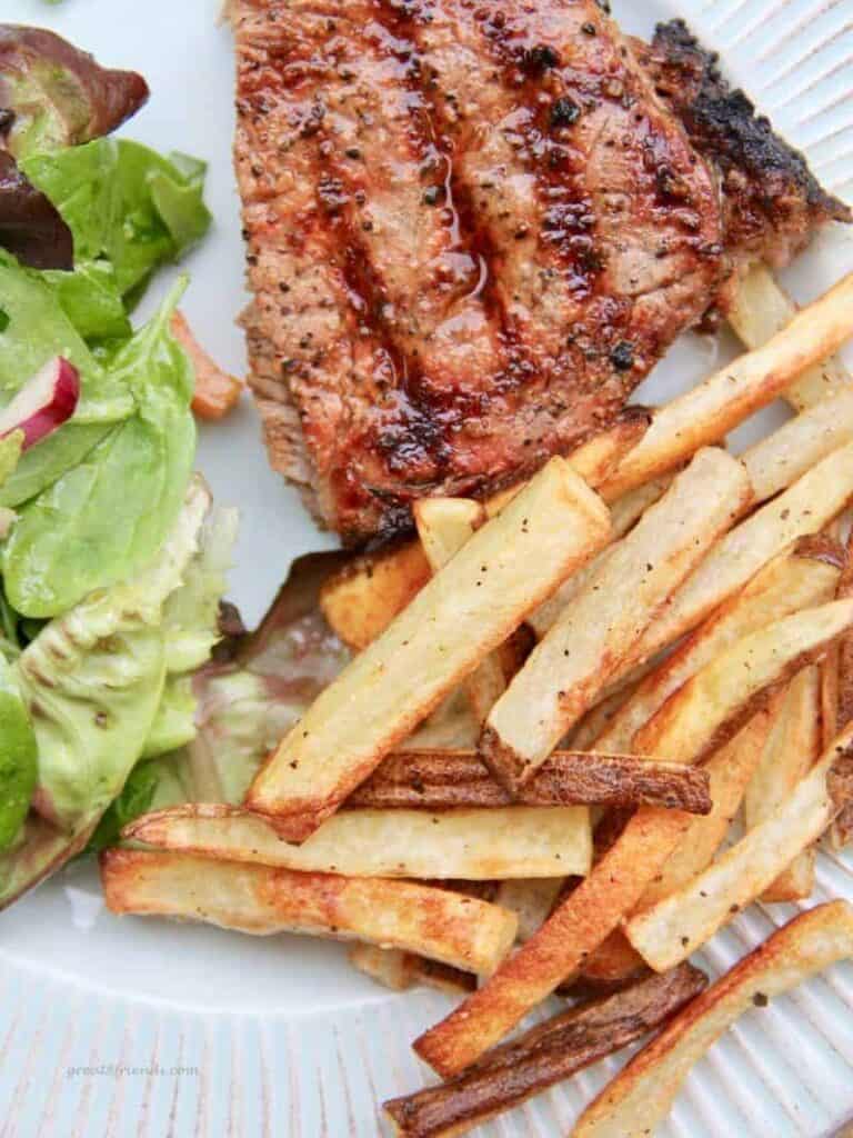 Oh So Deliciously Crispy Oven Fries - Great Eight Friends