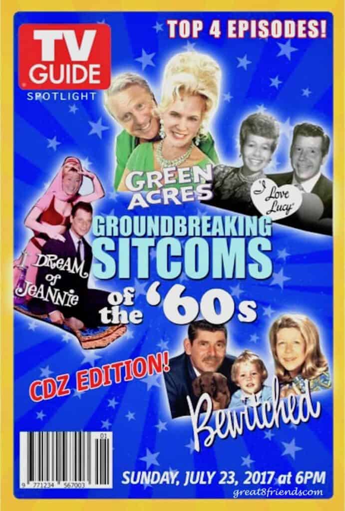 '60s Sitcoms TV Dinner Party - Great Eight Friends