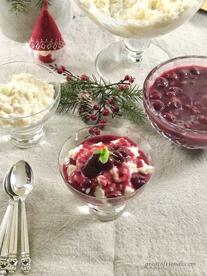 Risalamande Recipe (Danish Rice Pudding) - Great Eight Friends