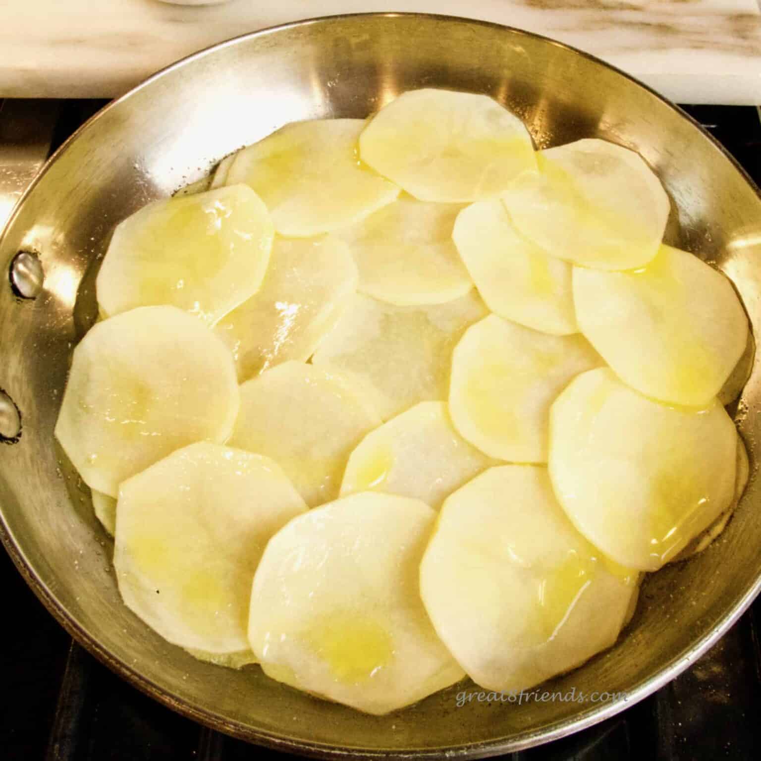 Two-Ingredient Potatoes Anna by Anna - Great Eight Friends