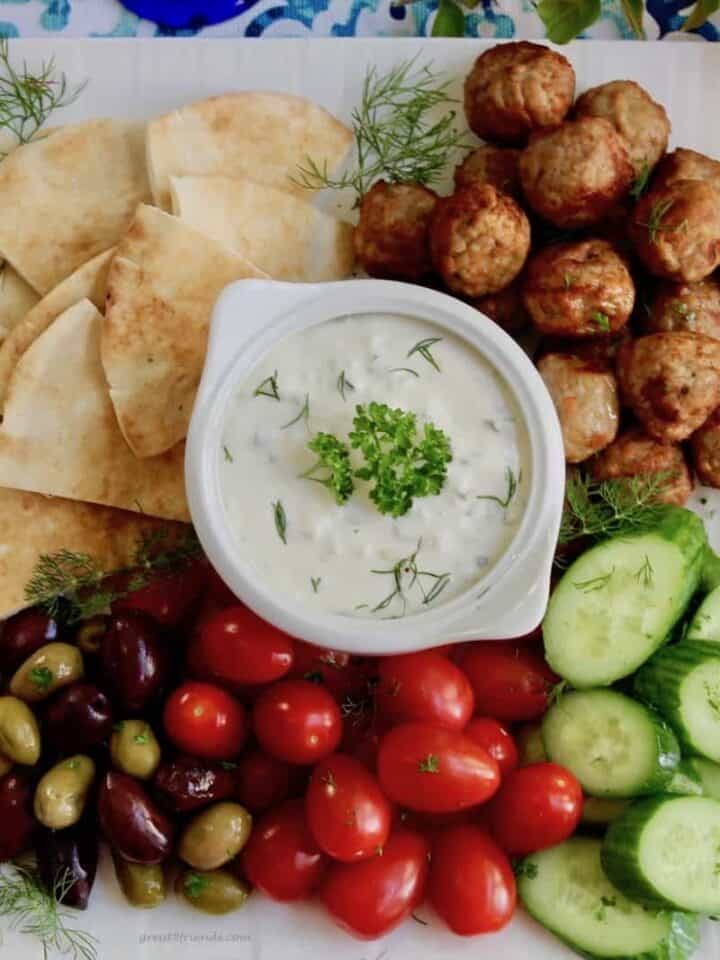 Windows to the Aegean — Greek Dinner Party - Great Eight Friends