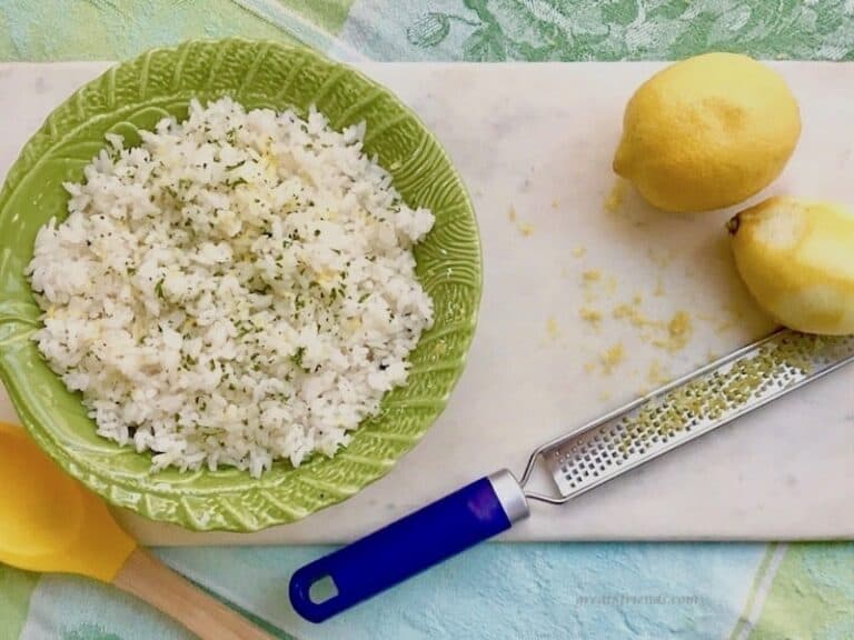 Zesty Lemon Rice Recipe - Great Eight Friends