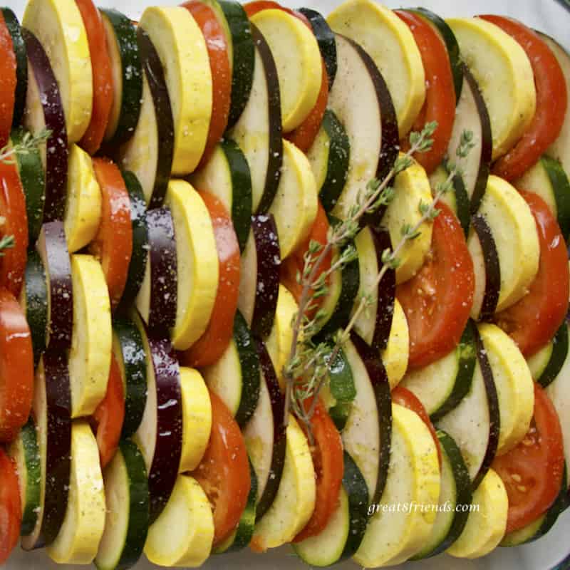 Provençal Vegetable Tian Recipe - Great Eight Friends