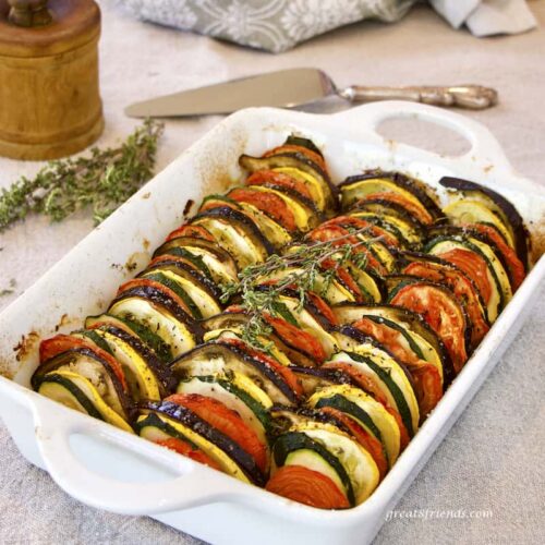 Provençal Vegetable Tian Recipe - Great Eight Friends