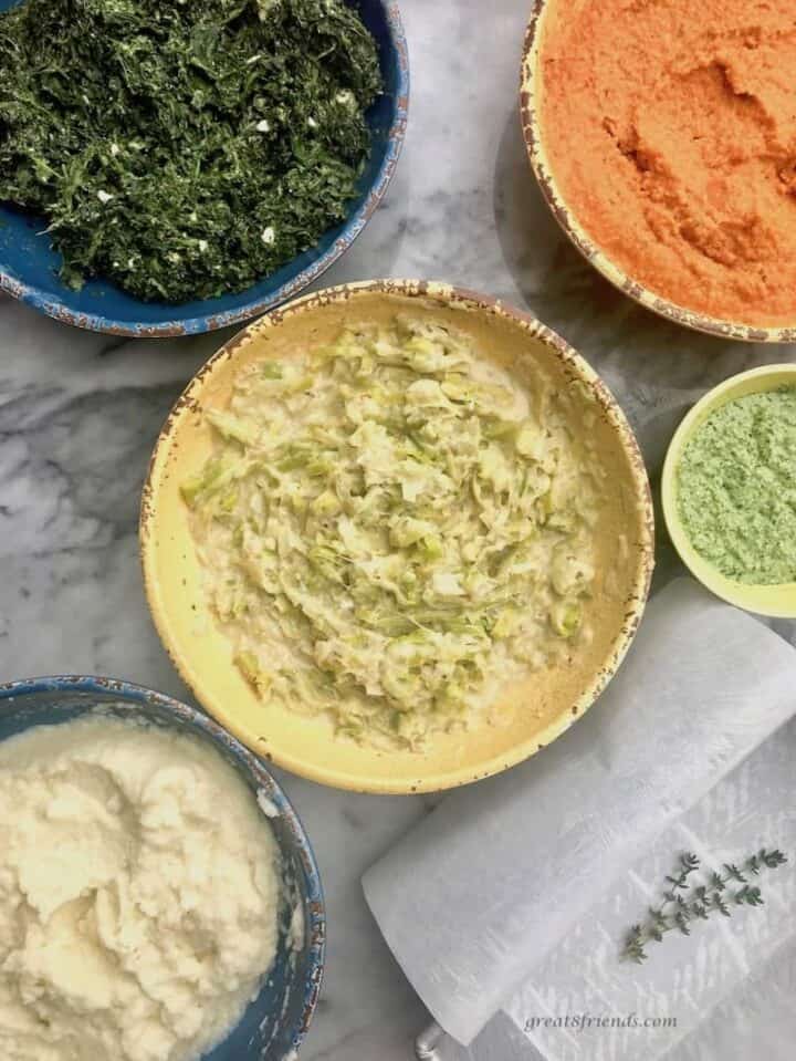 Layered Vegetable Pâté Recipe - Great Eight Friends