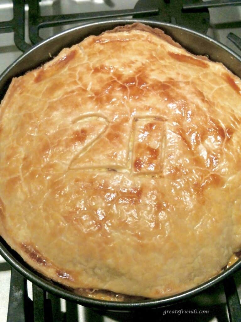 Brunch Torte of Egg, Potato and Ham - Great Eight Friends