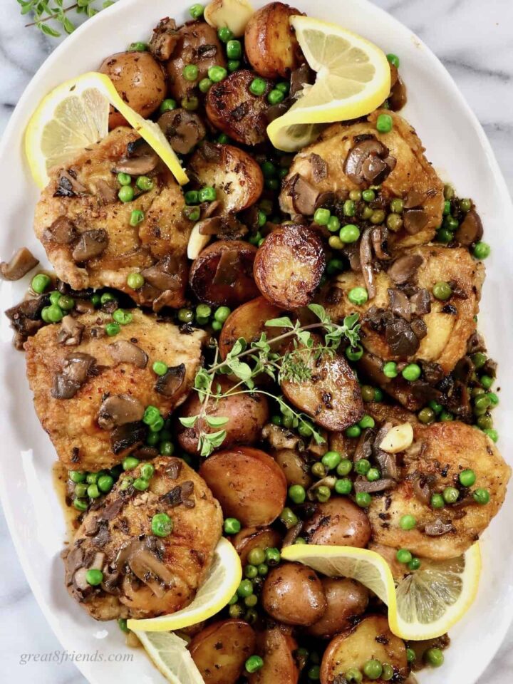 Chicago's Chicken Vesuvio Recipe - Great Eight Friends