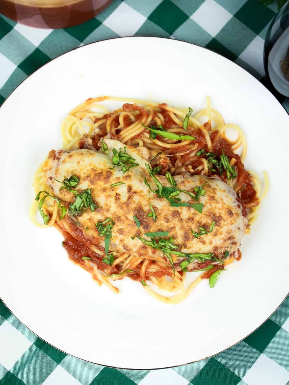 Classic Chicken Parma Aussie Style - Great Eight Friends