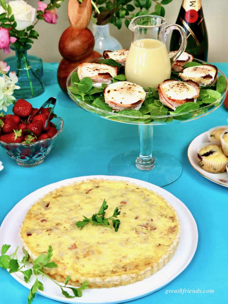Elegant Easter Brunch Menu and Recipes - Great Eight Friends